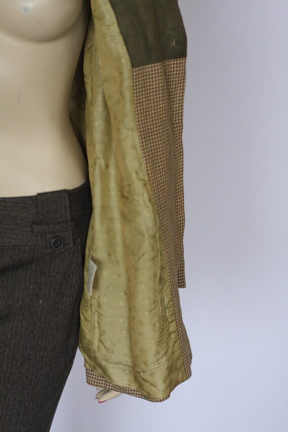 100% linen German blazer Oktoberfest jacket Trachten … - Gem