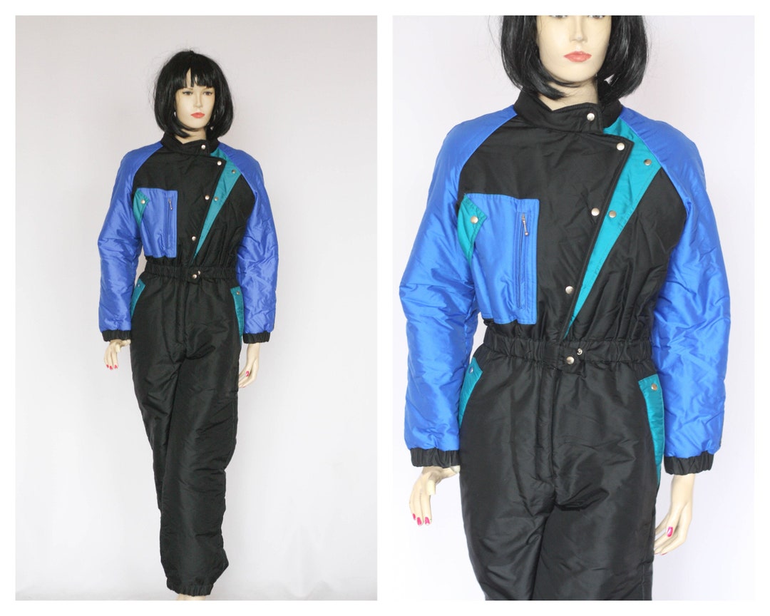 Waterproof Blue Ski Suit Womens Ski Suit Winter Suit Warm Suit Snow ...