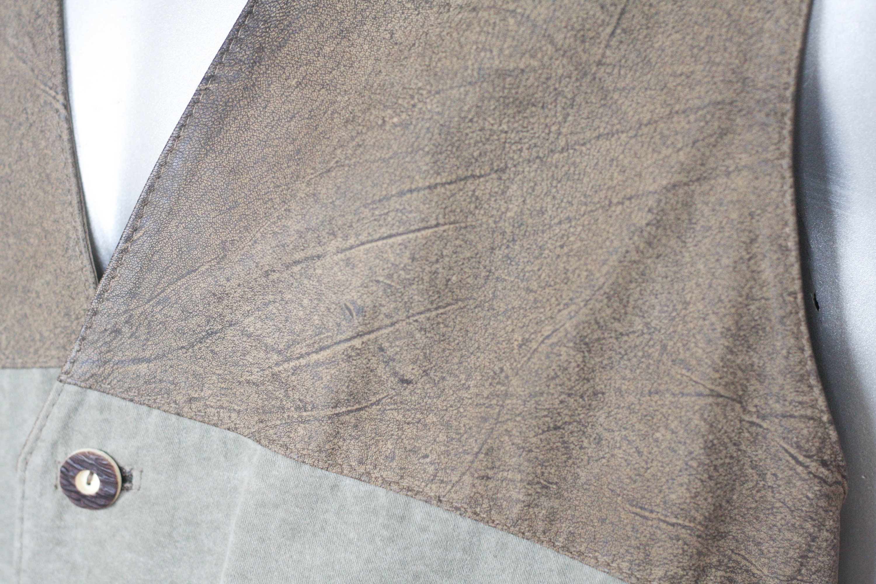 Vintage Suede Leather National Vest German Vest Alpine Vest - Etsy