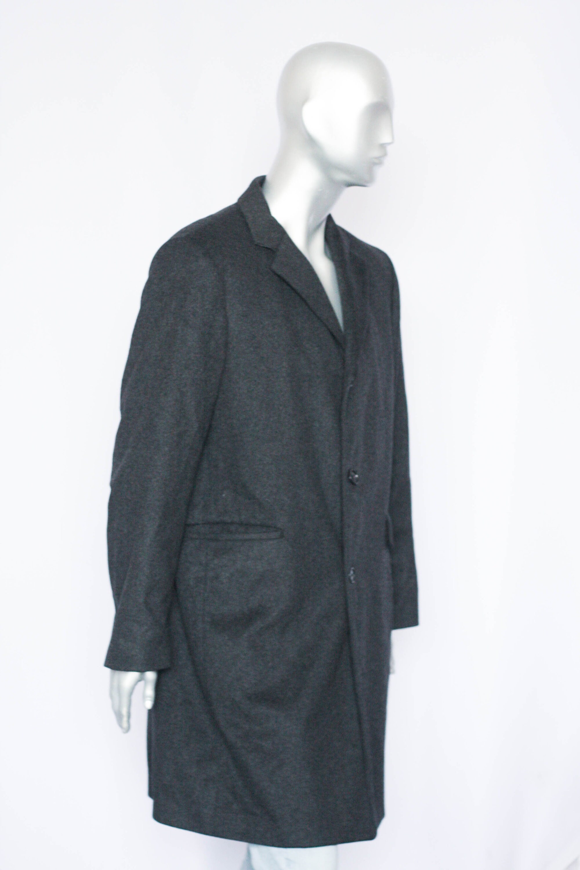Italian Wool Coat Men's Coat Luxury Coat Classic Coat Overcoat Warm ...