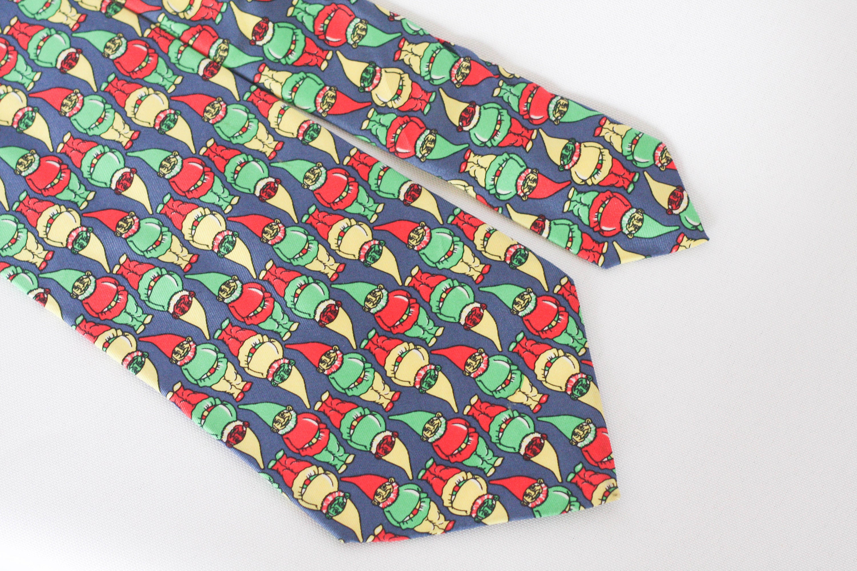 Gnome Dwarf Tie Elf Tie Christmas Tie Collectible Tie Novelty Tie Santa ...