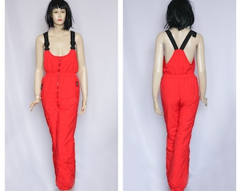 Red Ski Suit Ski Pants Ski Trousers Warm Pant Snow Pants Winter Pants ...