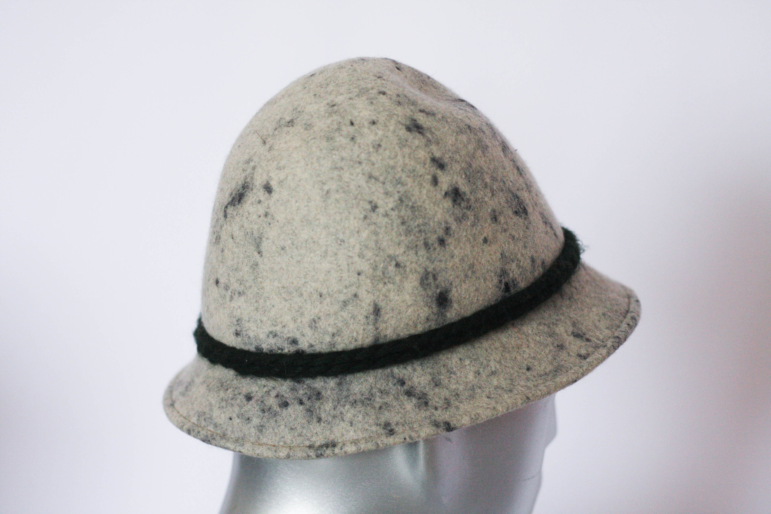 Oktoberfest German Hat Bavarian Hat Men's Fedora Size Small Gray Hat ...