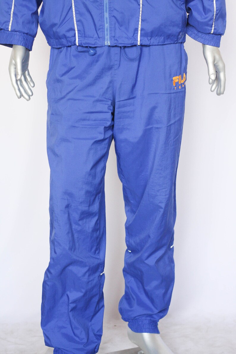 Fila Track Suit Womens Sport Suit Blue Suit Mens Windbreaker - Etsy