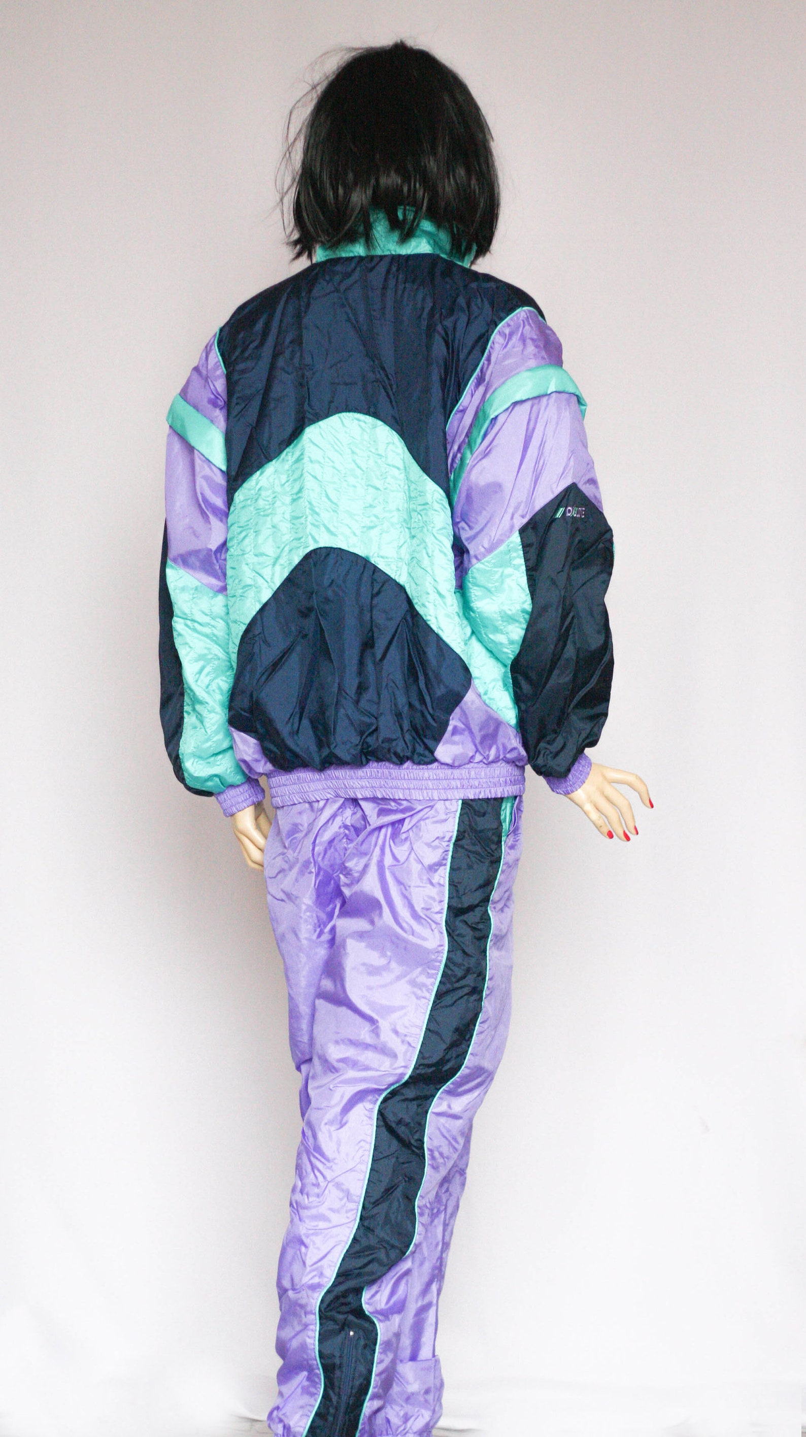 Vintage Track Suit Womens Sport Suit Purple Suit Ladies | Etsy