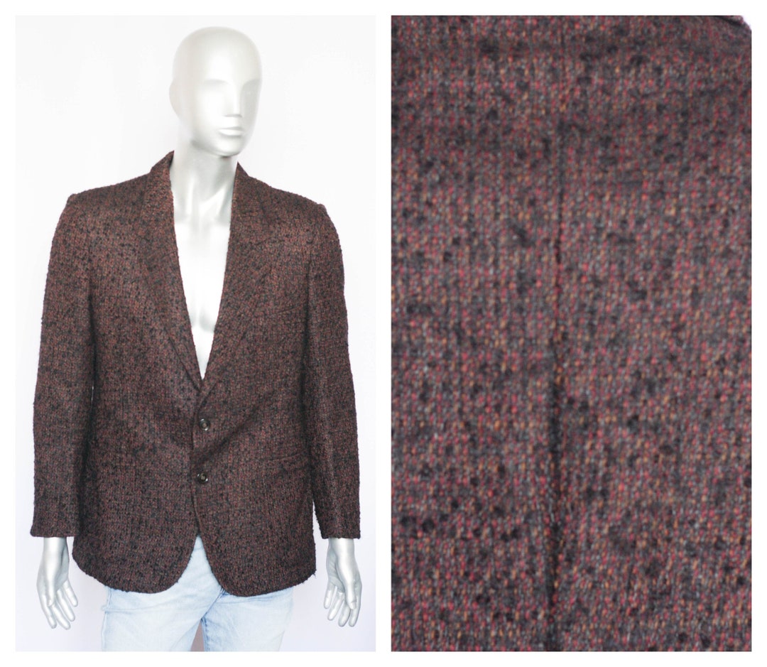 Black Pink Blazer Wool Blazer Plaid Blazer Sport Blazer Suit Jacket ...