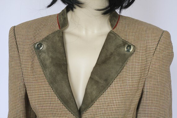 100% linen German blazer Oktoberfest jacket Trachten … - Gem