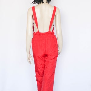 Red Ski Suit Ski Pants Ski Trousers Warm Pant Snow Pants Winter Pants ...