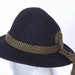 Oktoberfest German Hat Bavarian Hat Men's Fedora Size Small 56 Black ...