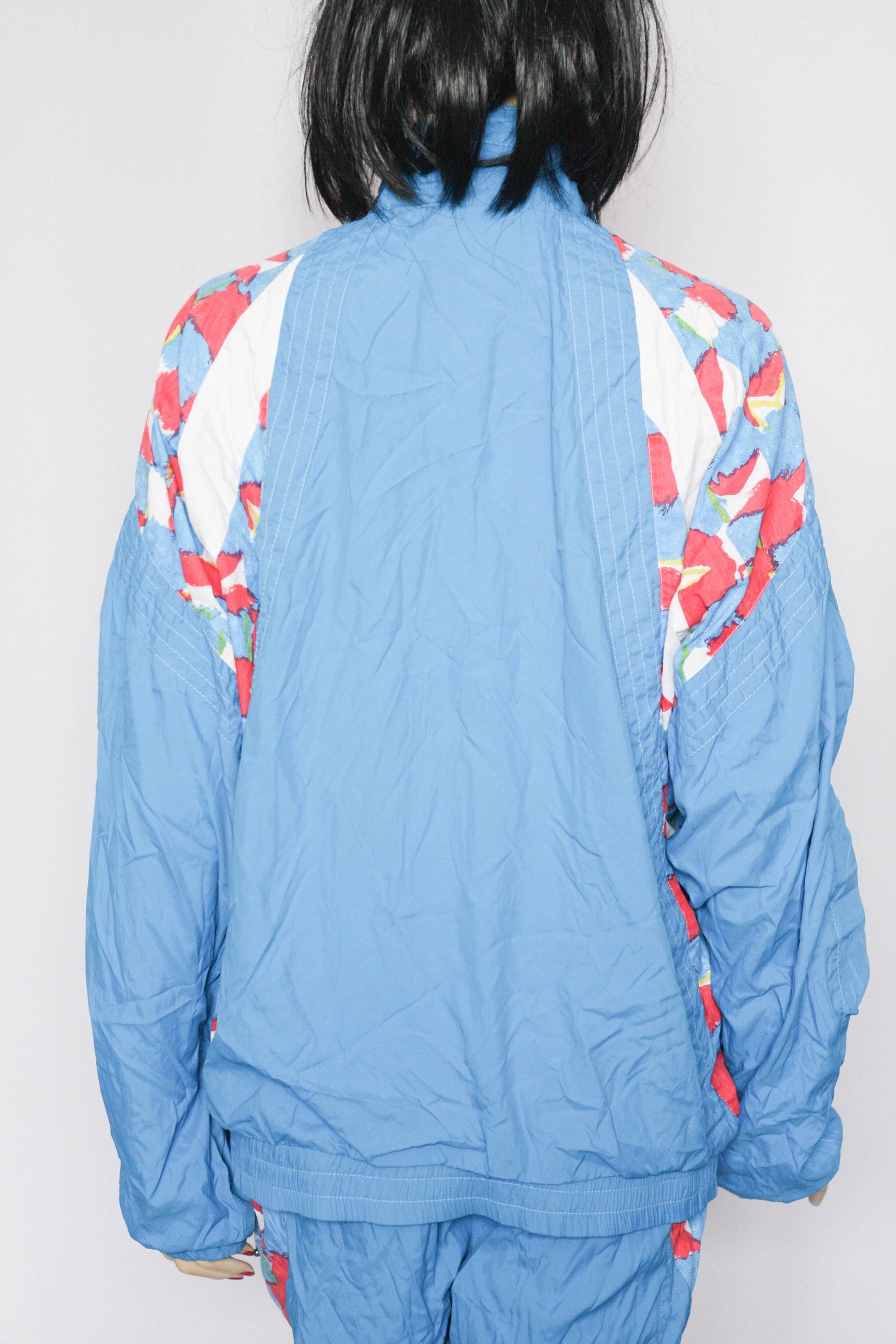 Blue Track Suit Womens Sport Suit Ladies Windbreaker Track Jacket Track ...