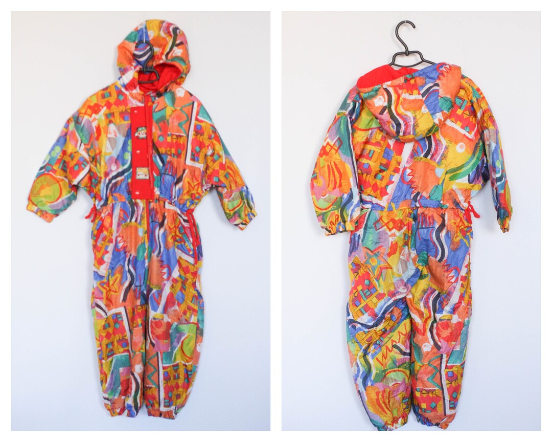 122 Size 5T Kids Vintage Suit Ski Siut Baby Suit Snow Suit Winter ...