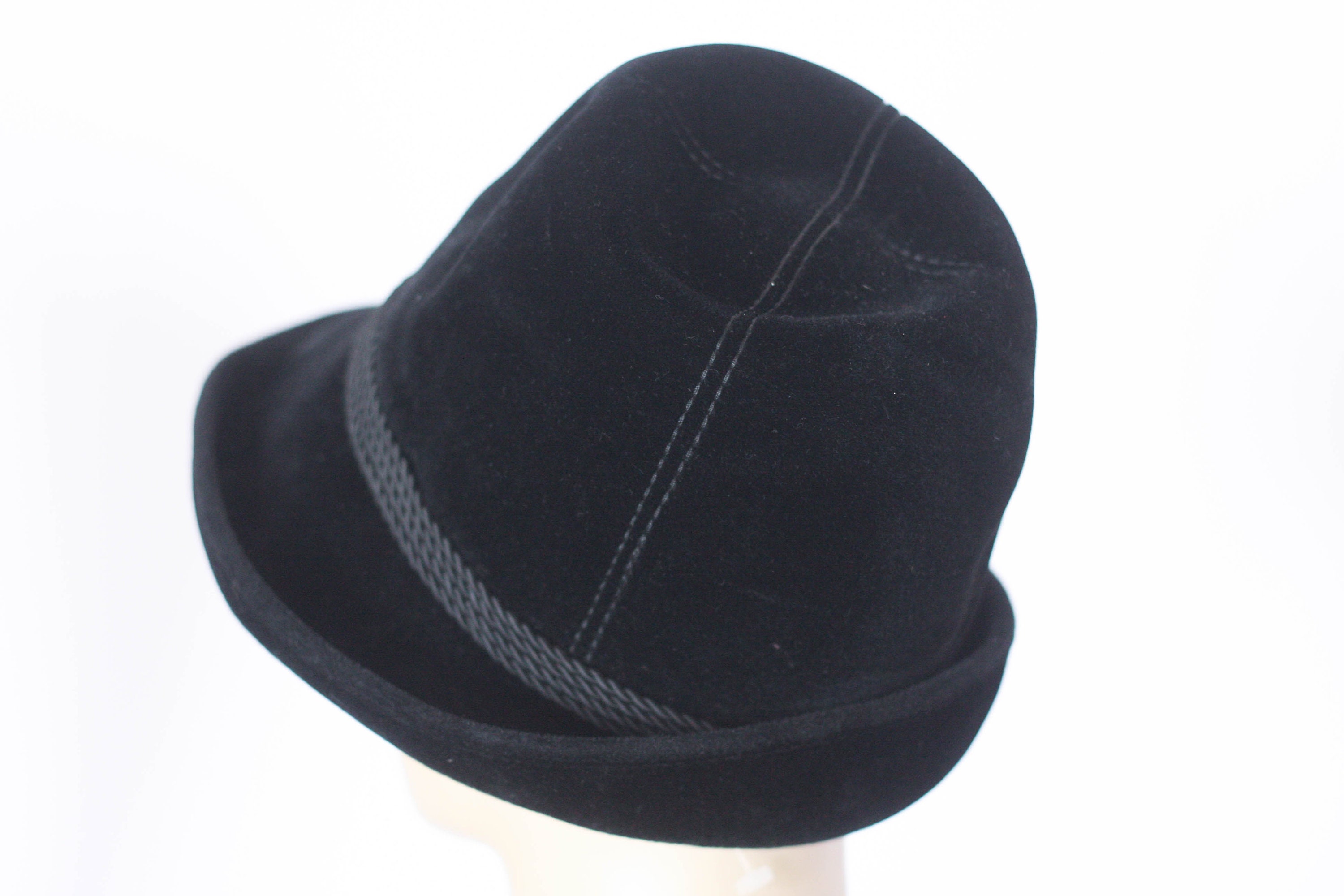 Oktoberfest German Hat Bavarian Hat Womens Fedora Size Small Black Hat ...