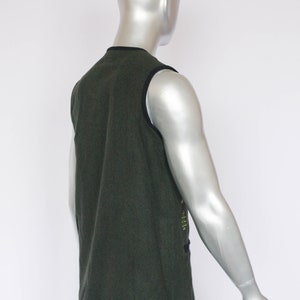 Vintage National Vest Wool Vest German Vest Alpine Vest Oktoberfest ...