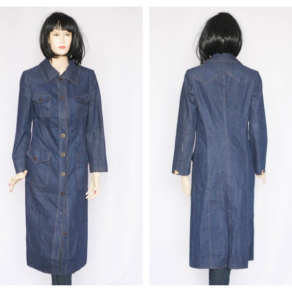 Shop Long Denim Jacket Online - Etsy