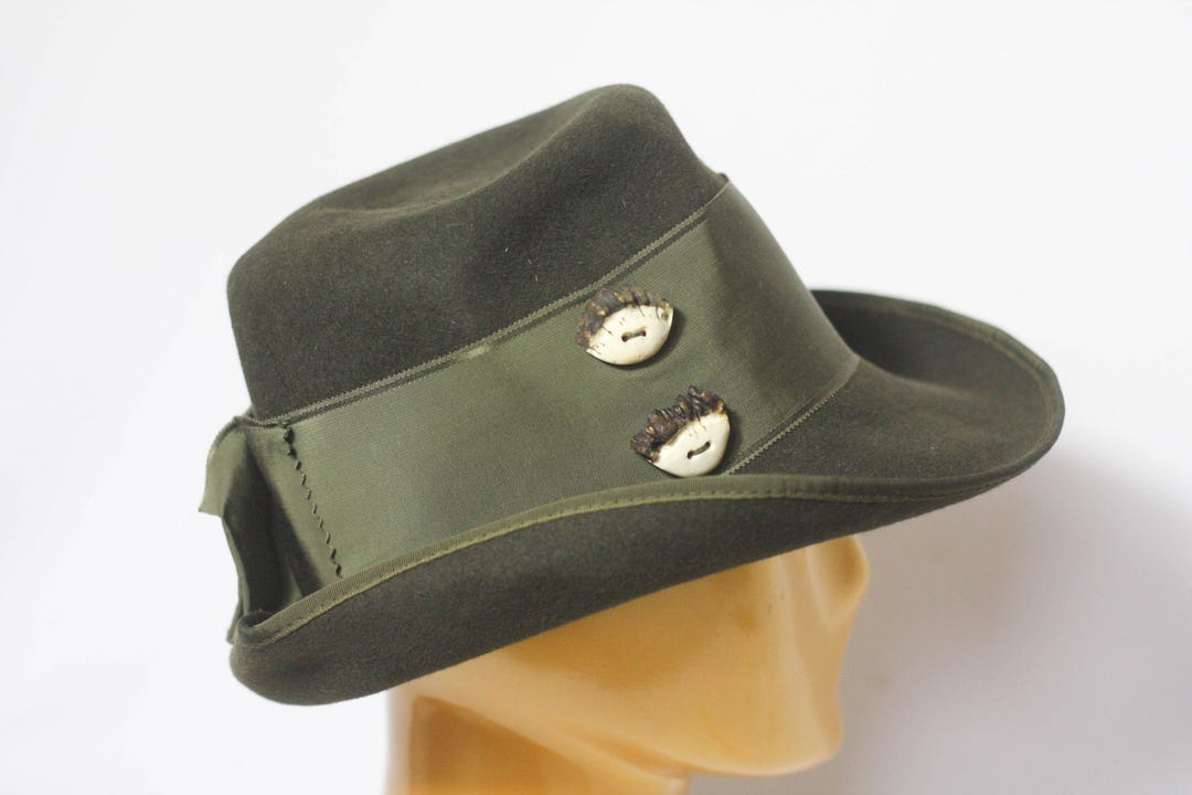 Oktoberfest German Hat Bavarian Hat Men's Fedora Size Small Green Hat ...