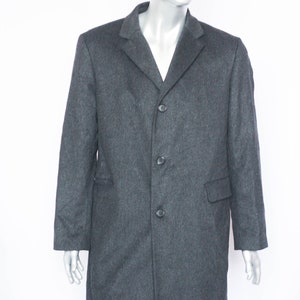 Italian Wool Coat Men's Coat Luxury Coat Classic Coat Overcoat Warm ...