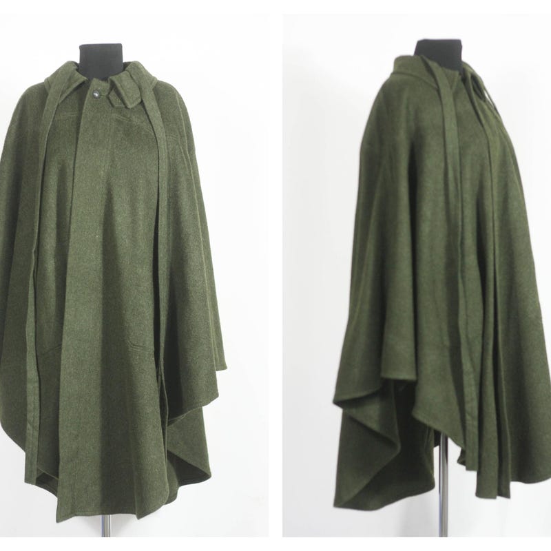 Green Cape - Etsy
