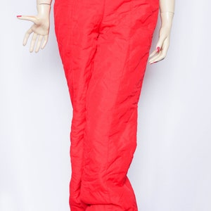 Red Ski Suit Ski Pants Ski Trousers Warm Pant Snow Pants - Etsy
