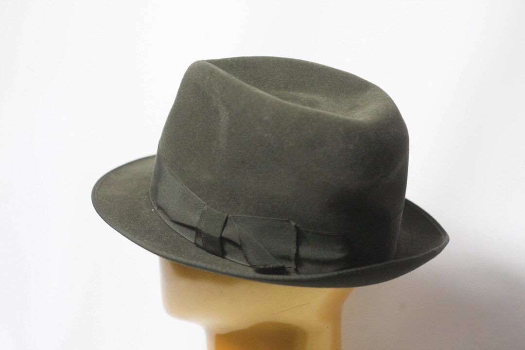 Wool Hat Unisex Classic Fedora Hat Men's Hat Womens Hat Black Fedora ...