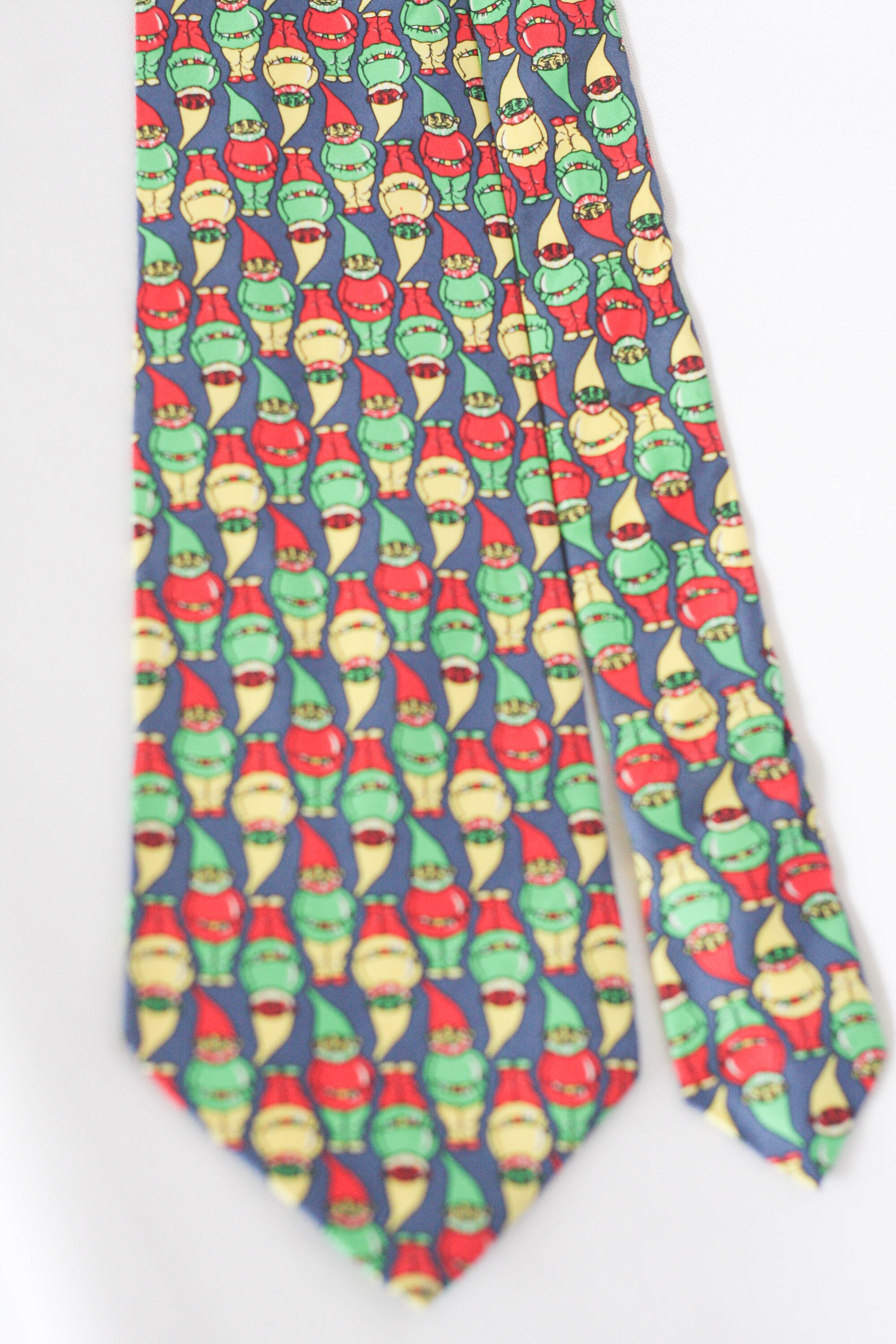Gnome Dwarf Tie Elf Tie Christmas Tie Collectible Tie Novelty Tie Santa ...