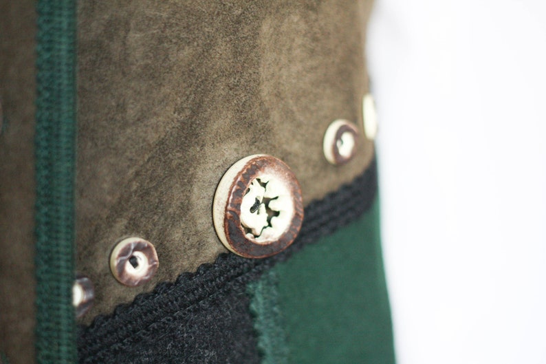 Vintage National Vest Wool Vest German Vest Alpine Vest - Etsy