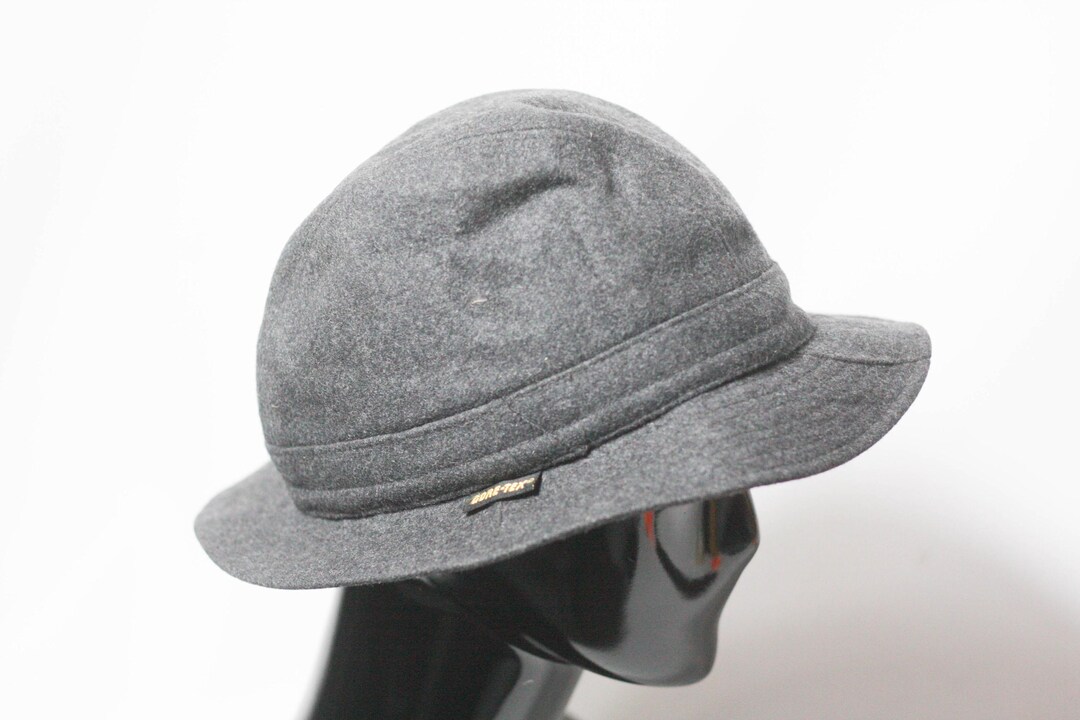 Italian Wool Hat Wool Fedora Men's Fedora Vintage Hat Gray Fedora ...