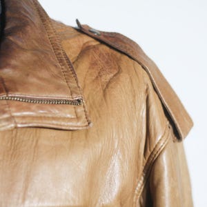 Vintage Smooth Leather Jacket Mens Jacket Leather Jacket Genuine ...