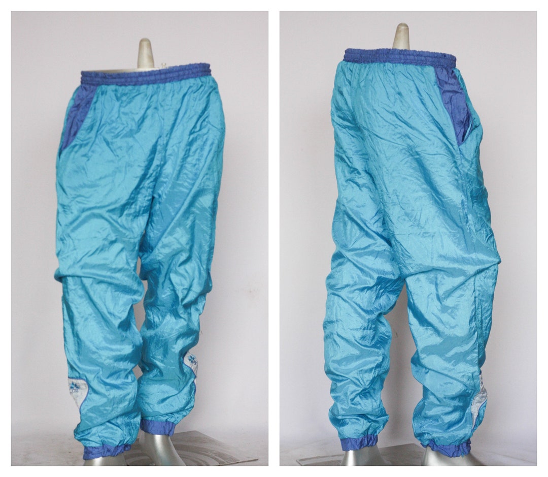 Track Trousers Turquoise Pants Athletic Pants Sport Clothes Mens ...