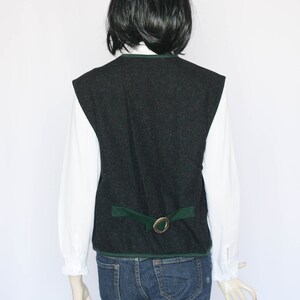 Vintage National Vest Wool Vest German Vest Alpine Vest Oktoberfest ...