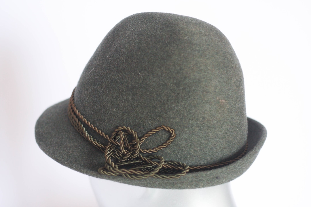 Oktoberfest German Hat Bavarian Hat Men's Fedora Size Medium Green Hat ...
