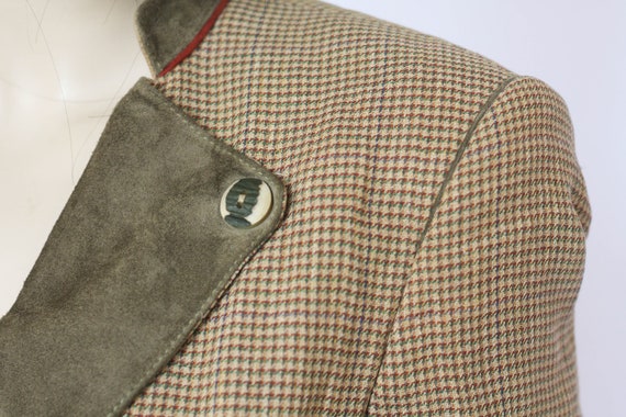 100% linen German blazer Oktoberfest jacket Trachten … - Gem