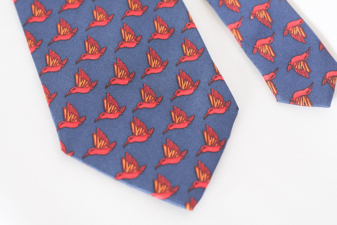 Hummingbird Colibri Tie Bird Tie Animal Lover Tie Collectible Tie ...