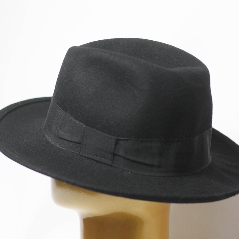 Black Fedora Hat - Etsy