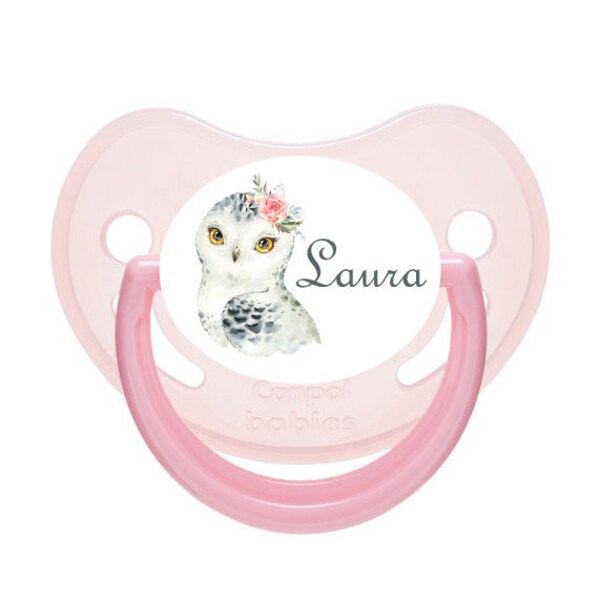 Owl Pacifier Clip - Etsy