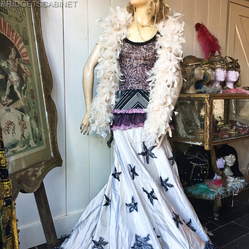 Vintage Folies Bergeres Couture Gown Dress Costume Theater Cabaret - Etsy