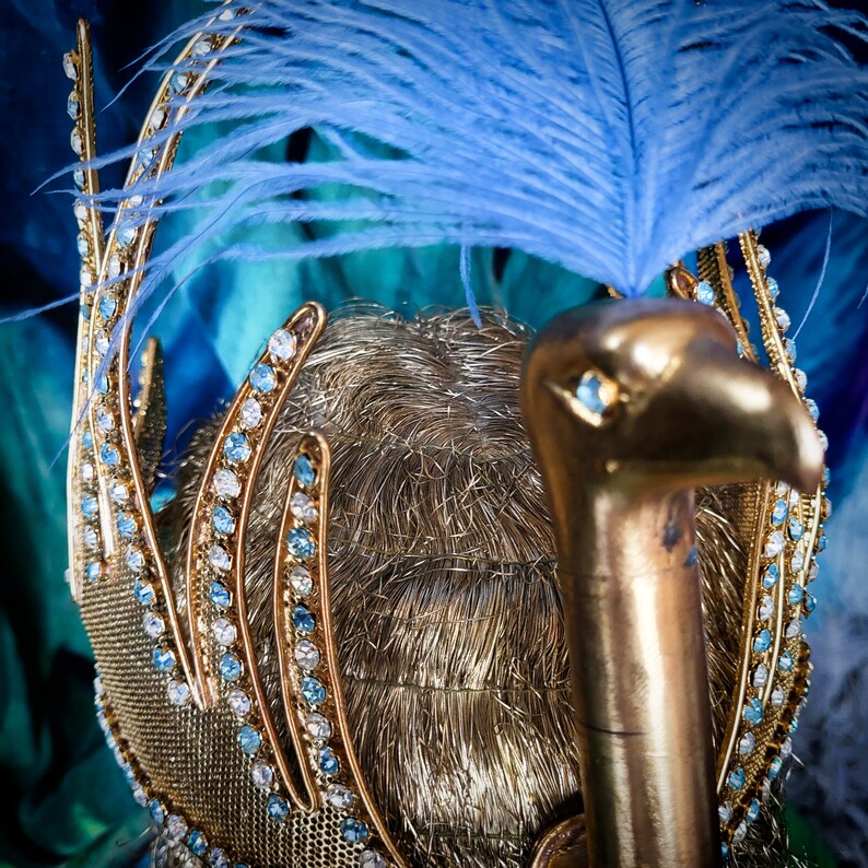 Vintage Showgirl Dancer Burlesque Pinup Folies Bergere Headdress ...