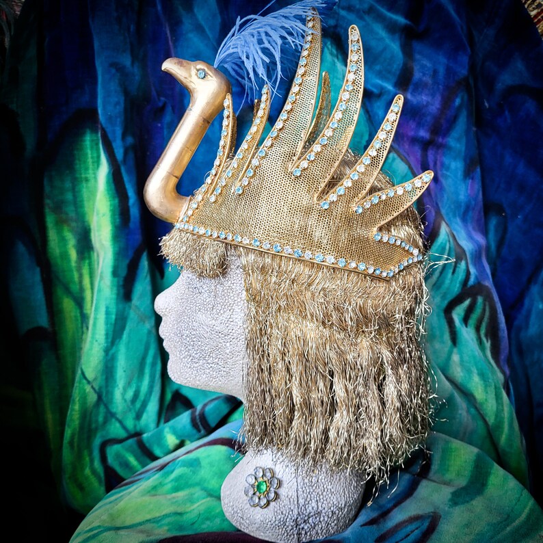 Vintage Showgirl Dancer Burlesque Pinup Folies Bergere Headdress ...