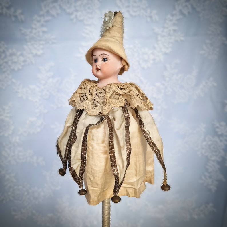 Antique Marotte Dressed in Jester Style circa 1900, Germany - Etsy