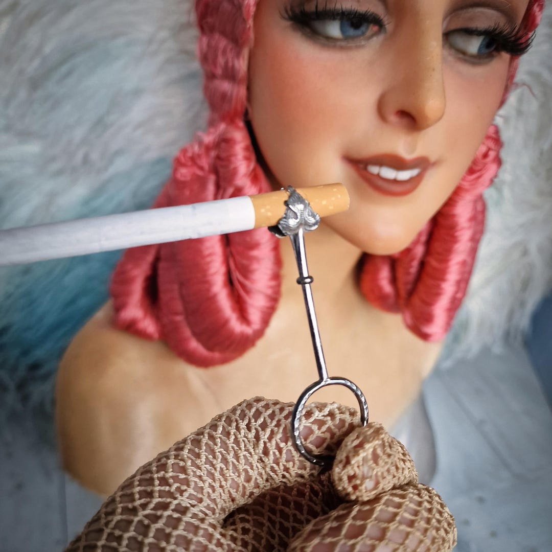 1920s Original Cigarette Ring Holder Art Deco Smoker Fapper Fashion - Etsy