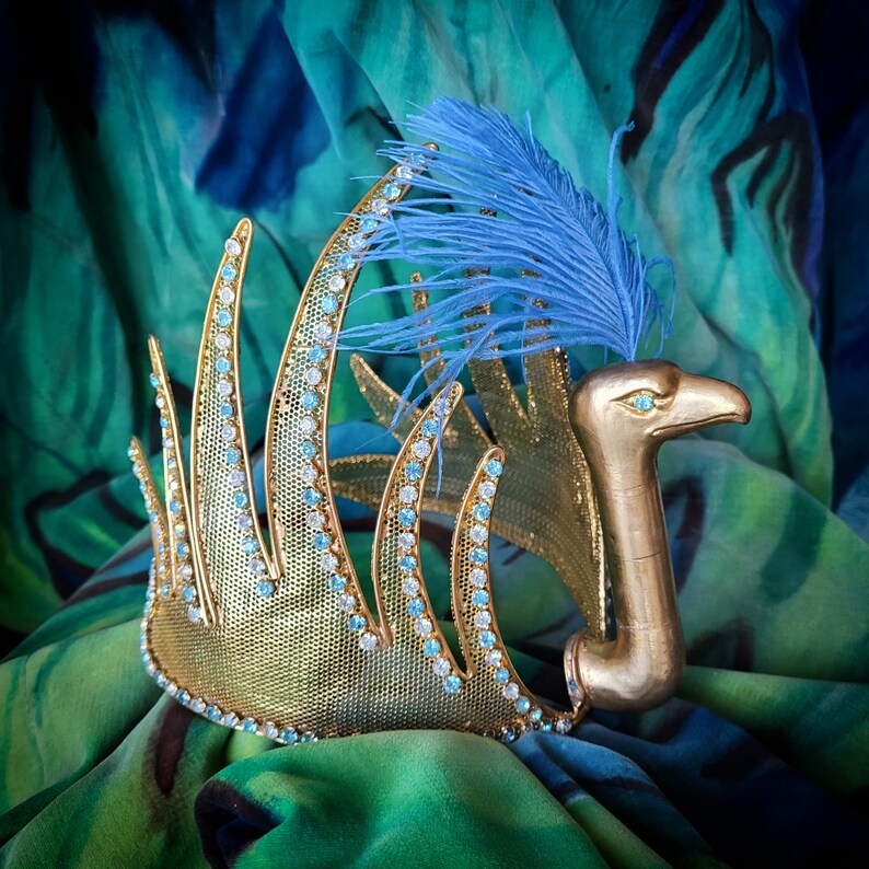 Vintage Showgirl Dancer Burlesque Pinup Folies Bergere Headdress ...