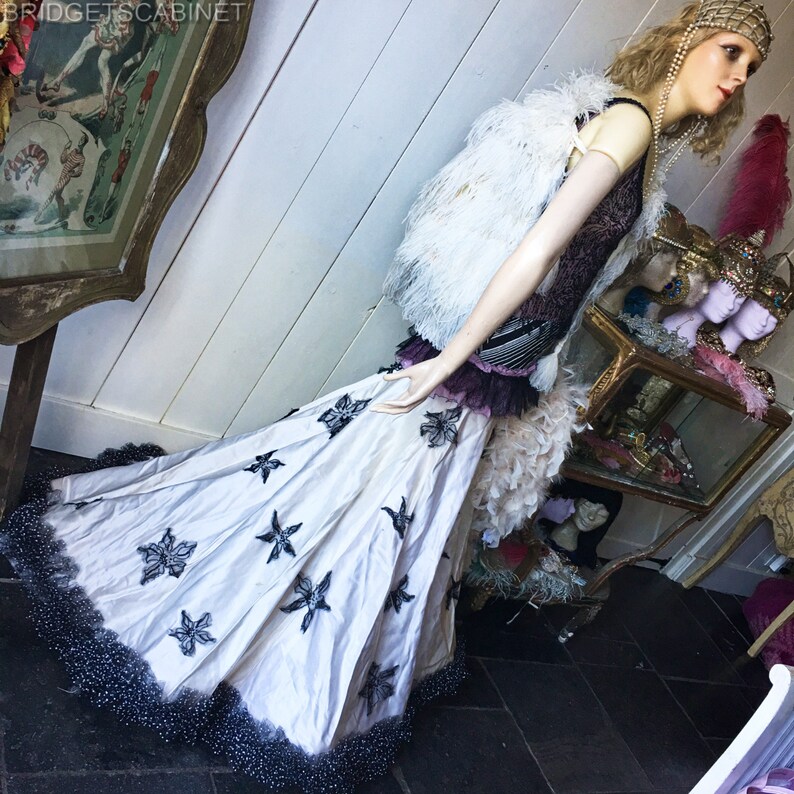 Vintage Folies Bergeres Couture Gown Dress Costume Theater Cabaret - Etsy