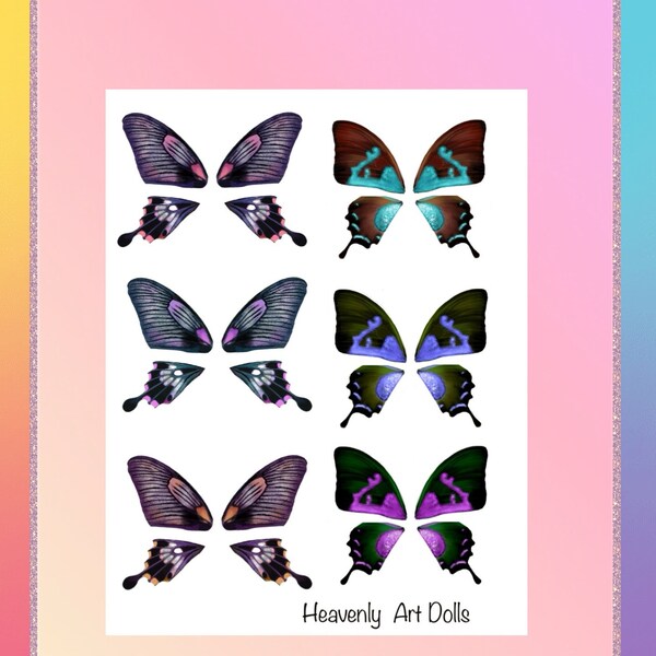 Bjd Fairy Wings - Etsy