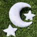 Plush Moon and Star Set in Cuddly Fleece - Etsy