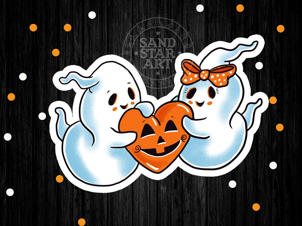 Spooky Valentine heart vinyl stickers Stickers, Labels & Tags Paper ...