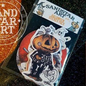 Halloween Stickers : Code Orange Sticker Pack by Sandstar Art. - Etsy