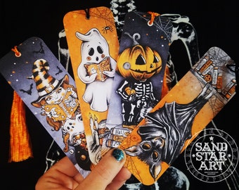 Pumpkin Bookmark | Etsy