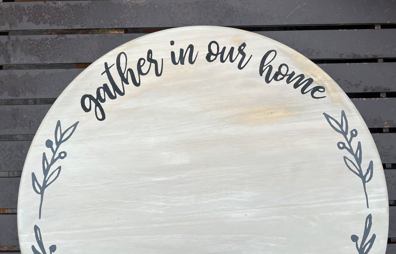 Lazy Susan Gift for Mom From Daughter, Gather in Our Home, Lazy Susan ...