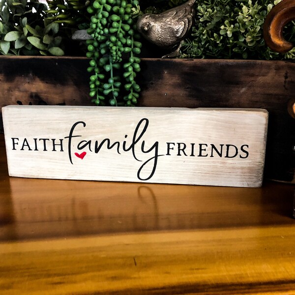 Faith Family Friends - Etsy