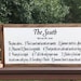 The South Painted Wood Sign Modern Farmhouse Sign Wood - Etsy