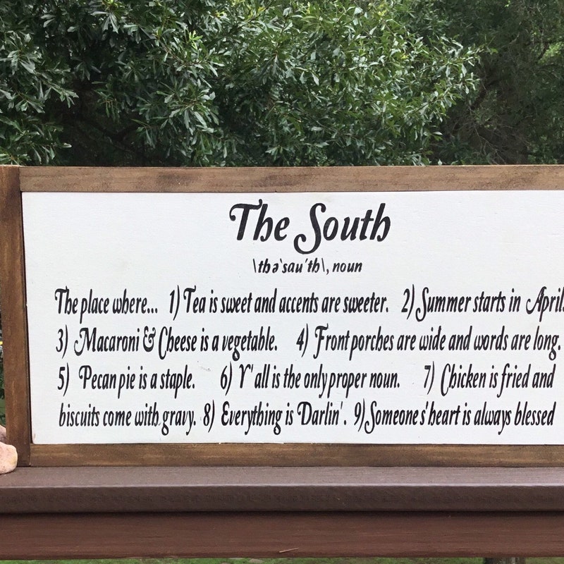 The South Sign - Etsy